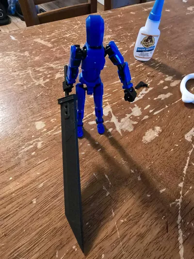 Dummy 13 Buster Sword | Final Fantasy Weapon - Free 3D Print Model ...