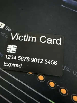 Victim Card - Free 3D Print Model - MakerWorld