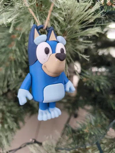 Bluey Articulated Puppet by Kza3D MakerWorld: Download Free 3D Models