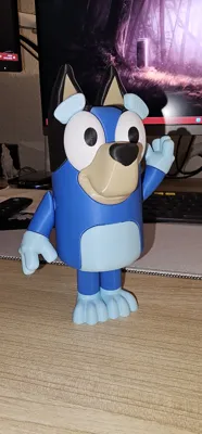 Bluey Articulated Puppet by Kza3D MakerWorld: Download Free 3D Models