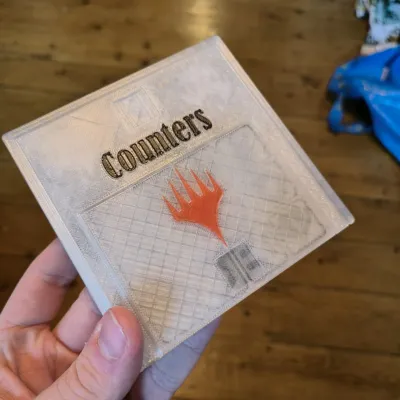 MTG Counter Dials & Ability Tiles Box - Free 3D Print Model - MakerWorld
