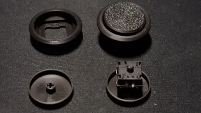 30mm Low Profile Cherry MX Arcade Button Remixed by JT3DD - MakerWorld