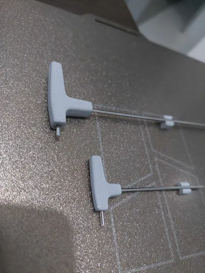 Handles for Bambu Lab X1 and P1 hexagonal keys by Jorge Rui MakerWorld ...