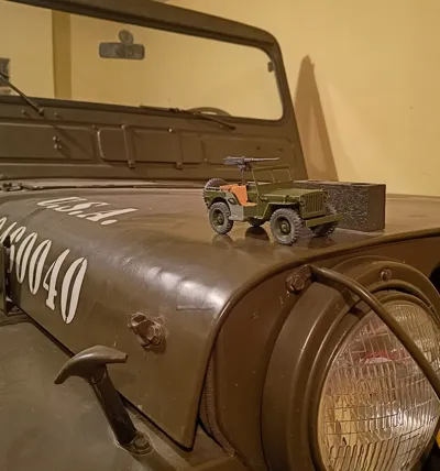 Jeep Willys MB Army Truck with machine gun V3 by mikolaj.mazik ...