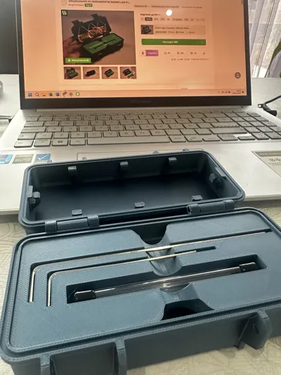 BAMBU LAB P1S X1C TOOLKIT ORGANIZER RUGGED BOX 2.0 by BorgoTechSpace ...