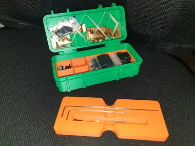 BAMBU LAB P1S X1C TOOLKIT ORGANIZER RUGGED BOX 2.0 by BorgoTechSpace ...