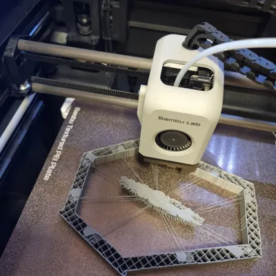 Suspended Millennium Falcon Remixed by fay3dlab - MakerWorld