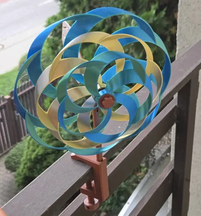 Toroidal Windmill 608 Bearing Mod - Free 3D Print Model - MakerWorld