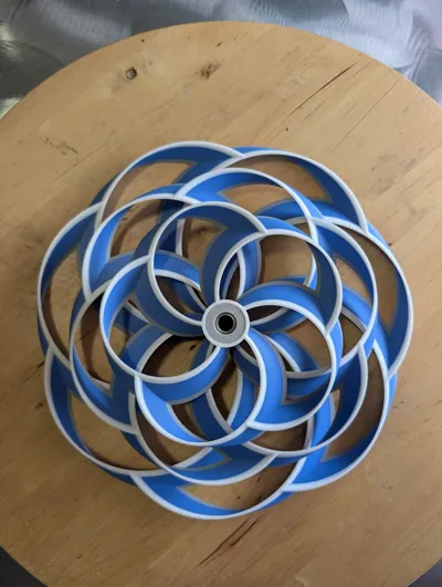 Toroidal Windmill 608 Bearing Mod Remixed by BamBam Design MakerWorld ...