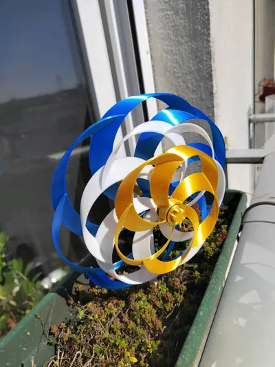 Toroidal Windmill 608 Bearing Mod Remixed by BamBam Design MakerWorld ...