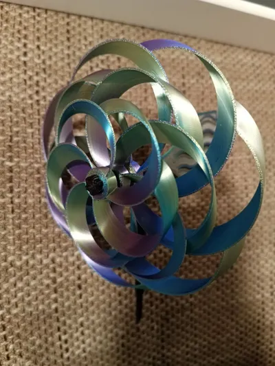 Toroidal Windmill 608 Bearing Mod Remixed by BamBam Design MakerWorld ...