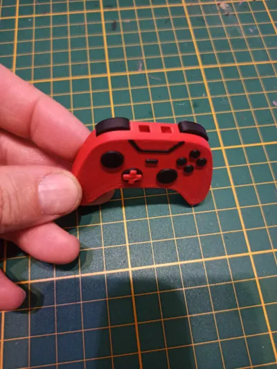 Xbox Controller KeyChain by Blazing Plastic MakerWorld: Download Free ...
