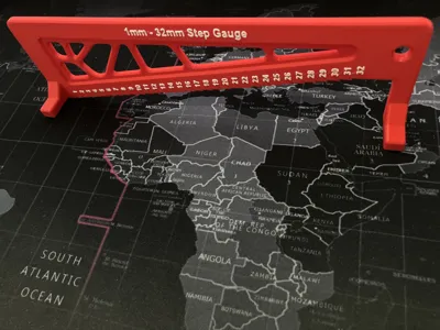 Metric Step Gauge by JB Custom Designs MakerWorld: Download Free 3D Models