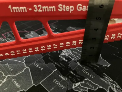 Metric Step Gauge by JB Custom Designs - MakerWorld