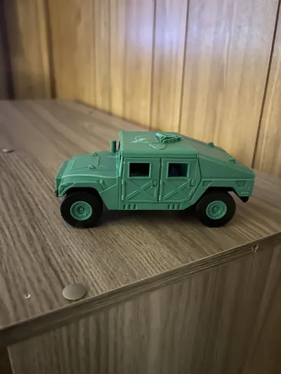 Humvee military truck- fully 3d printed model by mikolaj.mazik ...