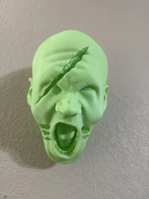 Zombie Head XL by Stag 3D MakerWorld: Download Free 3D Models