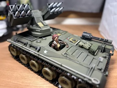 Classified scale GI Joe Wolverine - Free 3D Print Model - MakerWorld