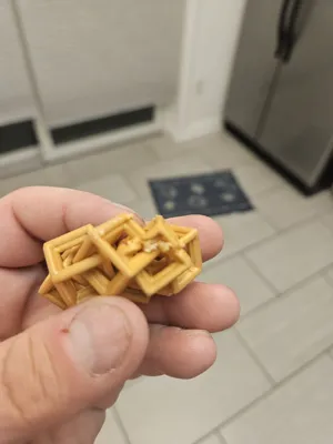 Cube loop fidget by Purple Pterodactyl MakerWorld: Download Free 3D Models