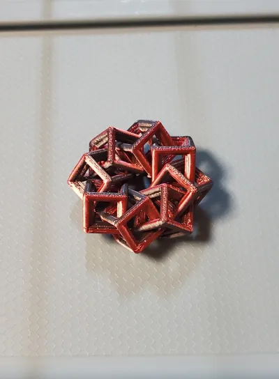 Thick cube loop fidget by Purple Pterodactyl MakerWorld: Download Free ...