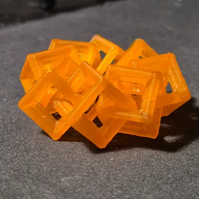 Thick cube loop fidget by Purple Pterodactyl MakerWorld: Download Free ...