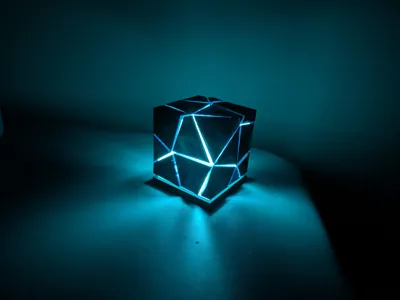 Fragments of Time Puzzle Lamp - Free 3D Print Model - MakerWorld