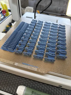 A1 printer Z+X axis combined cable protection drag chain by 非标设计师Mobay ...