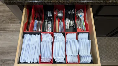 Gridfinity Kitchen Utensil Bins - Free 3D Print Model - MakerWorld