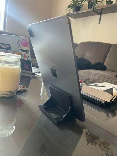 Simple Tablet Stand - Free 3D Print Model - MakerWorld