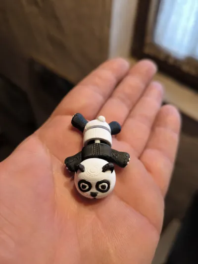 Articulated Pocket Pets – Chubby Panda by Fulcrum Studio MakerWorld ...