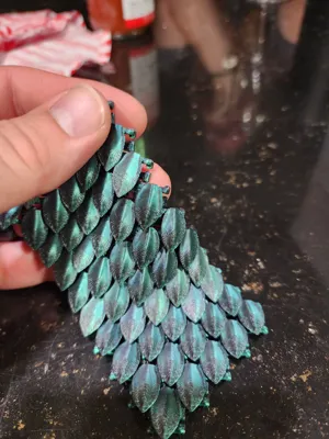 Modular Dragon Scales Chainmail V2 by DotCom ArtworkMakerWorld ...