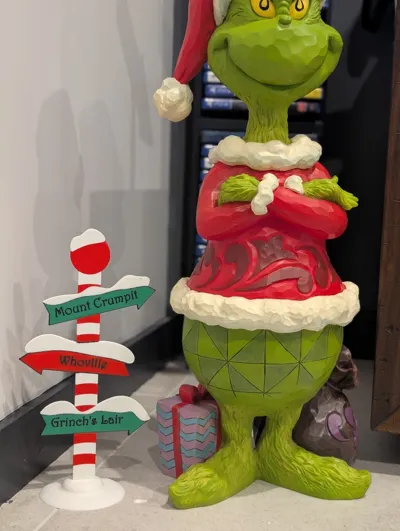 Grinch Sign & Mount Crumpit - Free 3D Print Model - MakerWorld