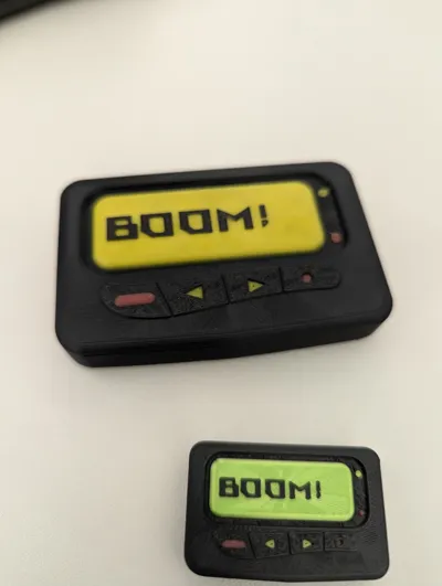 Pager / Beeper by Soly.3D MakerWorld: Download Free 3D Models