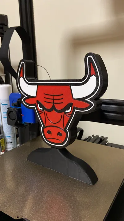 Custom Bulls SameLayer Lamp by Alexandre Paixao - MakerWorld