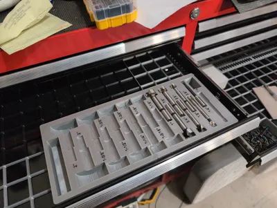 Gridfinity Forstner Bit Holder by bpace - MakerWorld