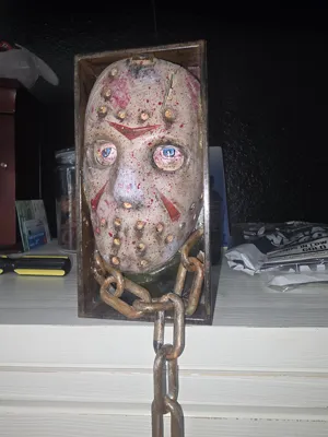 Jason Voorhees Book Nook - Free 3D Print Model - MakerWorld