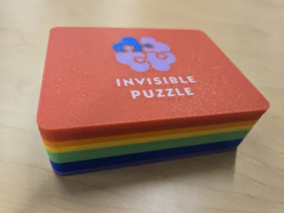 Invisible Puzzle Games by ME STUDIO MakerWorld: Download Free 3D Models