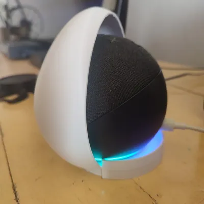 Jack Skellington Echo Dot Skin by tbosley02 MakerWorld: Download Free 3D Models