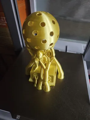 Pickleball Trophy with Swappable Name Plates Remixed by TellementT ...