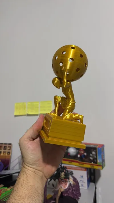 Pickleball Trophy with Swappable Name Plates Remixed by TellementT ...