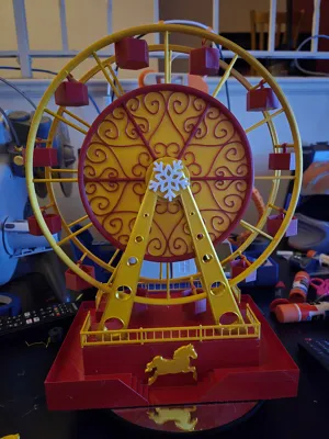 Christmass Big Wheel by Sylosis3dMakerWorld: Download Free 3D Models
