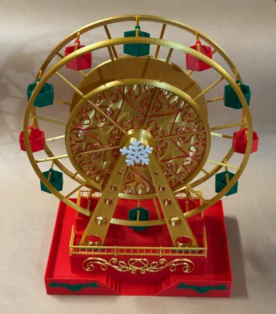 Christmass Big Wheel by Sylosis3d - MakerWorld
