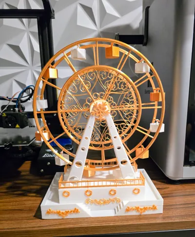 Christmass Big Wheel by Sylosis3dMakerWorld: Download Free 3D Models