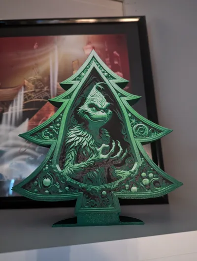 Grinch Tree by DonMatis - MakerWorld