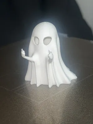 Middle Finger Ghost by 9527-9527 MakerWorld: Download Free 3D Models