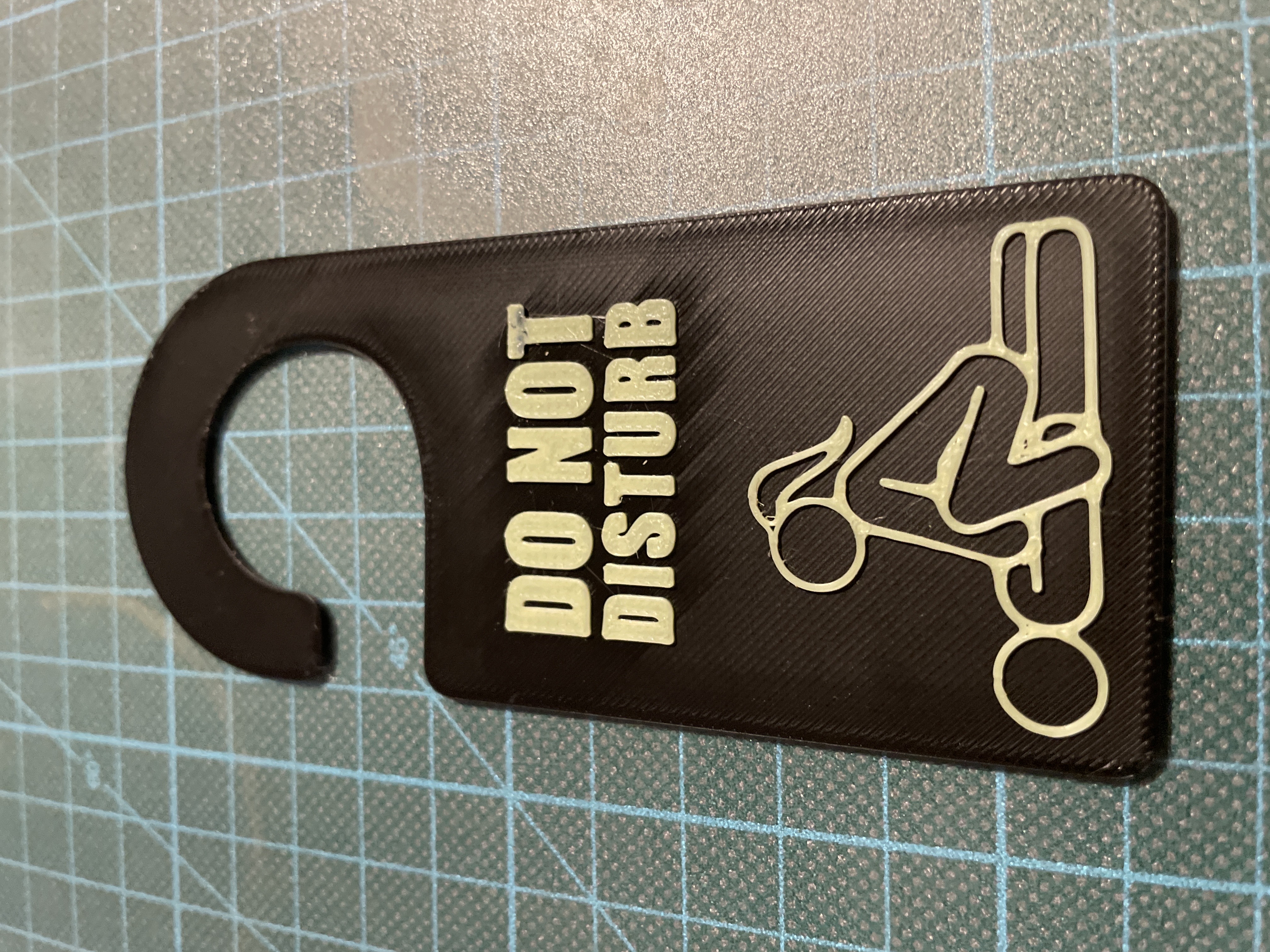 Do Not Disturb Door Hanger Sex By Technerd Makerworld