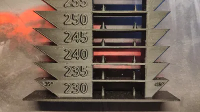 Bambu Lab P1S Temperature Tower PLA, PETG, ABS, TPU - Free 3D Print ...