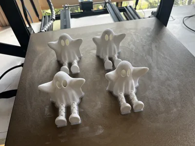 Ghost with legs - Free 3D Print Model - MakerWorld