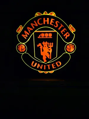 Manchester United lightbox by Bartekopp - MakerWorld
