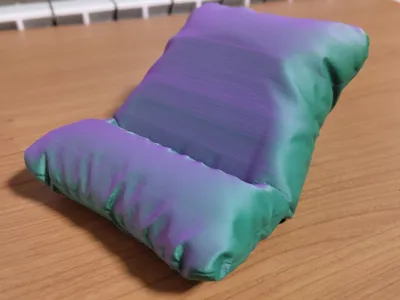 Pillow Phone holder by BumLab3D MakerWorld: Download Free 3D Models
