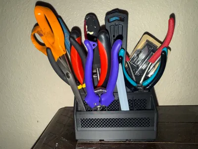 Rugged Desktop Organizer - Gridfinity 2x3 by K2_Kevin MakerWorld ...